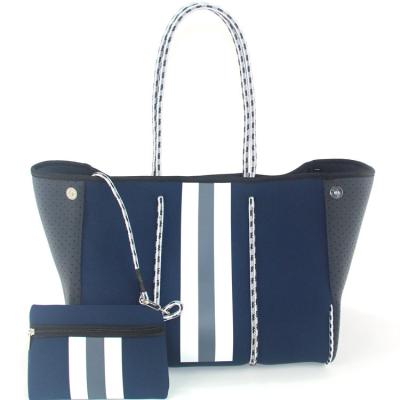 China Fashion Waterproof Design Perforated Neoprene Tote Sport Bags à venda