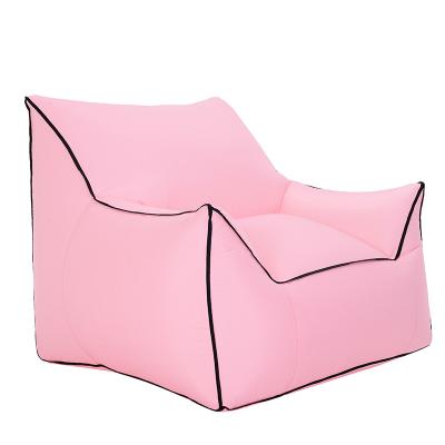 China Inflatable Portable Inflatable Travel Sofa Beach Chair Inflatable Bean Bag for sale