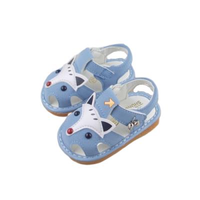 China Anti-odor Summer Baby Shoes Cartoon Soft Bottom Tendon Baby Called Shoes Non-slip Toddler Sandals for sale