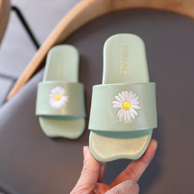 China Summer Fashion Anti-odor Wear Little Girls Comfortable Daily Casual Kids Slippers Casual Sandals for sale
