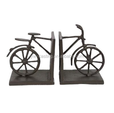 China Coat Rack Home Ornamnetal Vintage Cast Iron Vintage Bicycle Bookends à venda