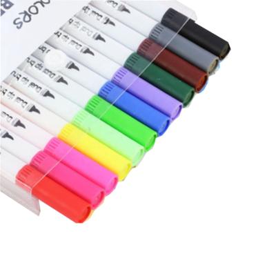 China Double Headed Sketch Marked Customized Water Color Pencil Drawing Marker Pen With PP Box Fineline NL-CP01 à venda